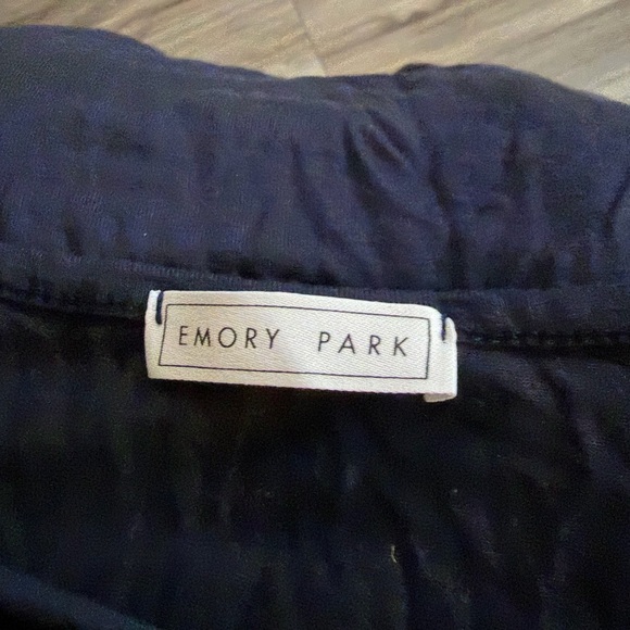 emory park | Tops | Emory Park Elegant Dark Top | Poshmark